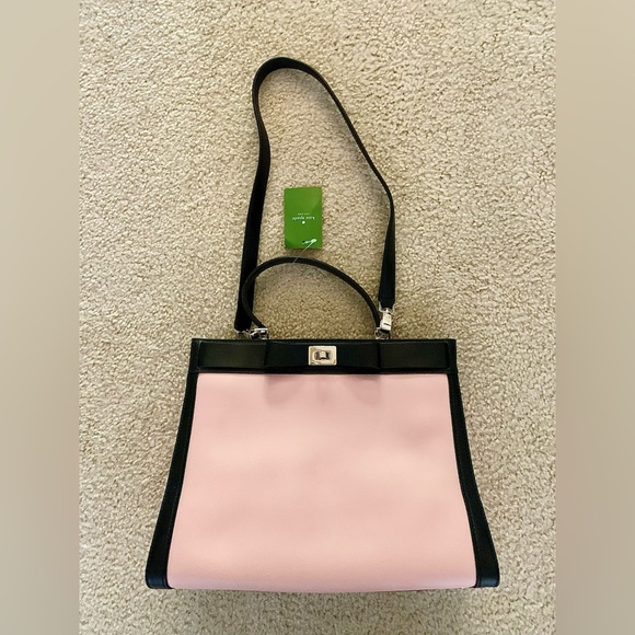 kate spade | Bags | Nwt Kate Spade Mayfair Drive Tullie Dusty Pinkblack ...
